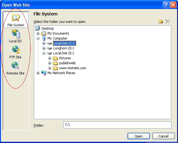 Scottgus Blog Using Iis With Vs 2005 And The New Web Project System