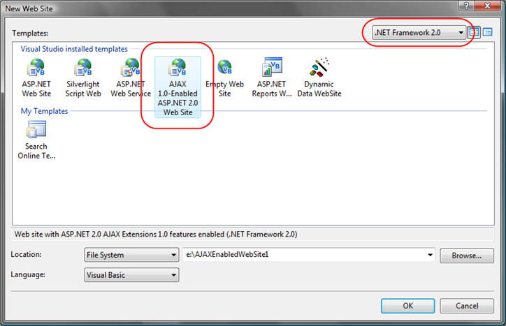 ScottGu's Blog - Using VS 2008 to Create New ASP.NET 2.0 with ASP.NET ... ScottGu's Blog - Using VS 2008 to Create New ASP.NET 2.0 with ASP.NET ...