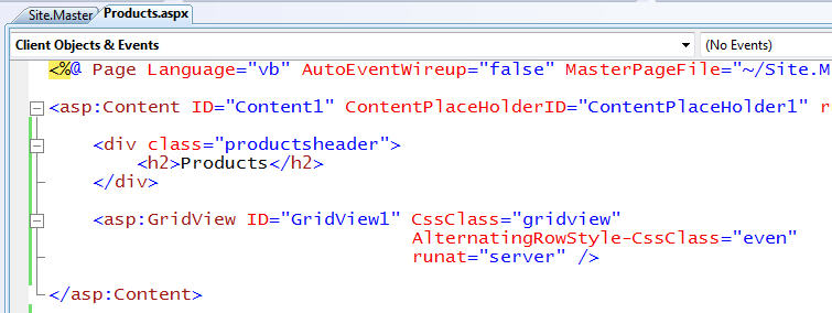 Scottgus Blog Linq To Sql Part 5 Binding Ui Using The Asplinqdatasource Control