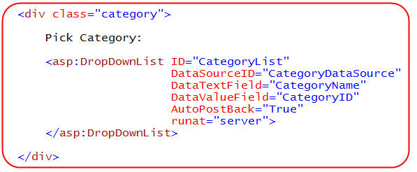 Scottgus Blog Linq To Sql Part 5 Binding Ui Using The Asplinqdatasource Control