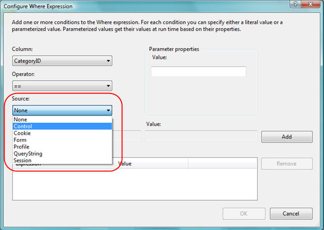 Scottgus Blog Linq To Sql Part 5 Binding Ui Using The Asplinqdatasource Control