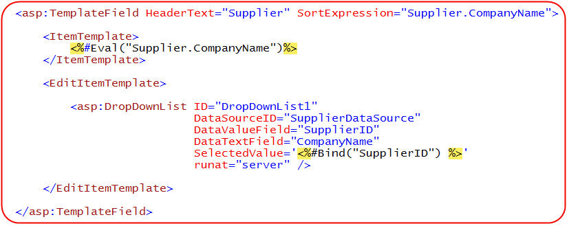 Scottgus Blog Linq To Sql Part 5 Binding Ui Using The Asplinqdatasource Control