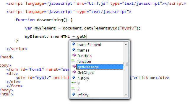 ScottGu's Blog - VS 2008 JavaScript Intellisense ScottGu's Blog - VS 2008 JavaScript Intellisense